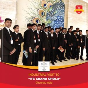 INDUSTRIAL VISIT TO ITC GRAND CHOLA – CAIIHM